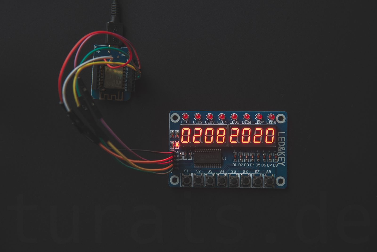 LED&KEY Module - TM1638